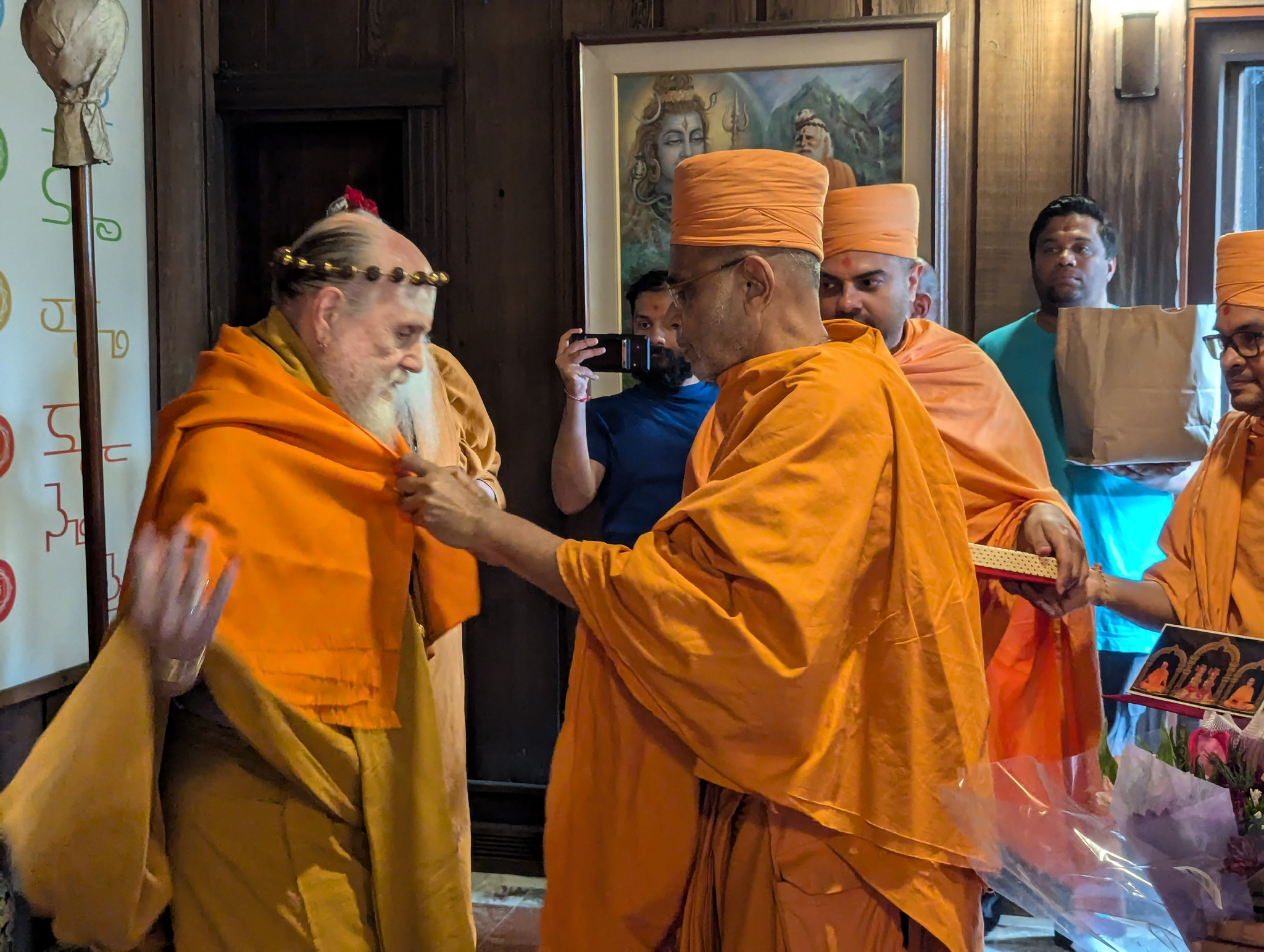 12 Swaminarayan Monks Visit - Kauai's Hindu Monastery