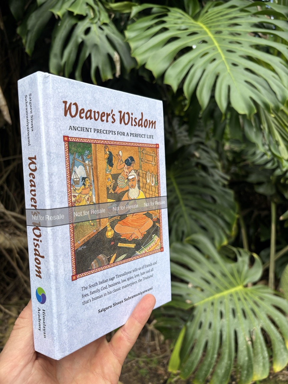 Weaver's Wisdom Book Reprint - Kauai's Hindu Monastery