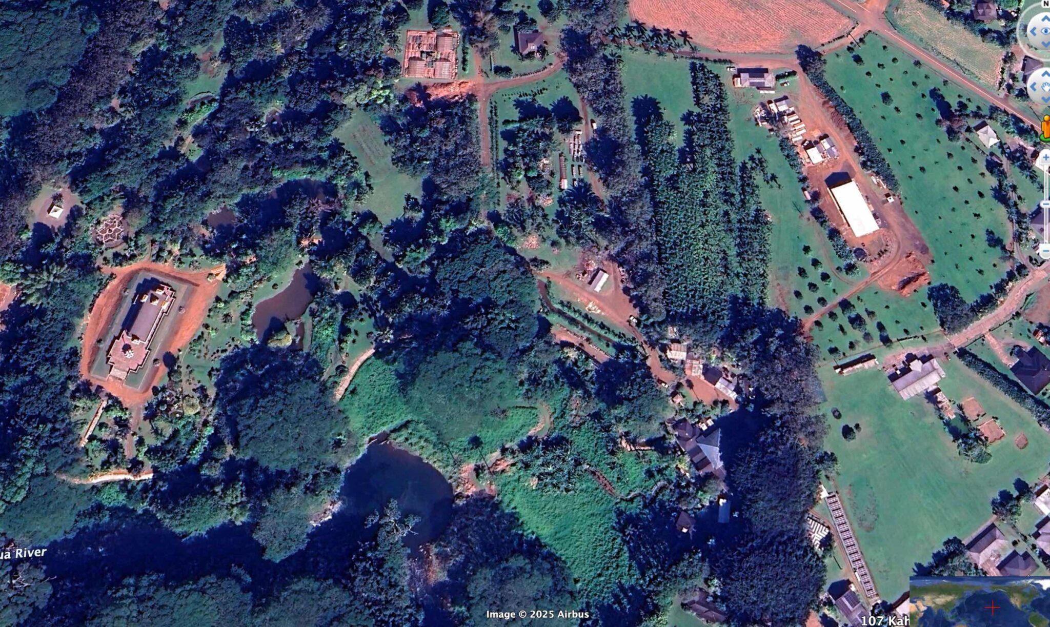 Rare Views of the Monastery - Kauai's Hindu Monastery
